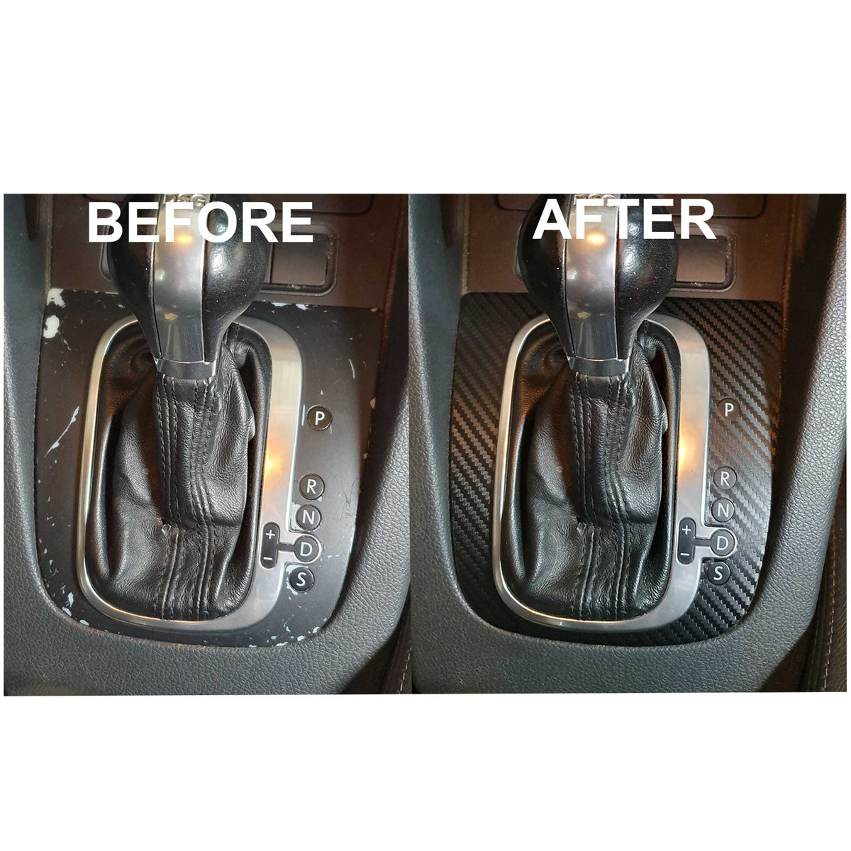 VW DSG GTI R MK5 MK6 Sticker Cover RHD Gear Shift Surround - RHD ...